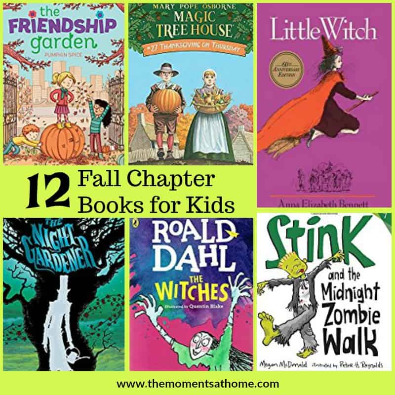Fall Reads: Chapter Books for Kids - The Moments at Home